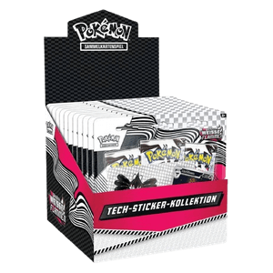 White Flare: Tech Sticker Collection Display - TCGGO.com